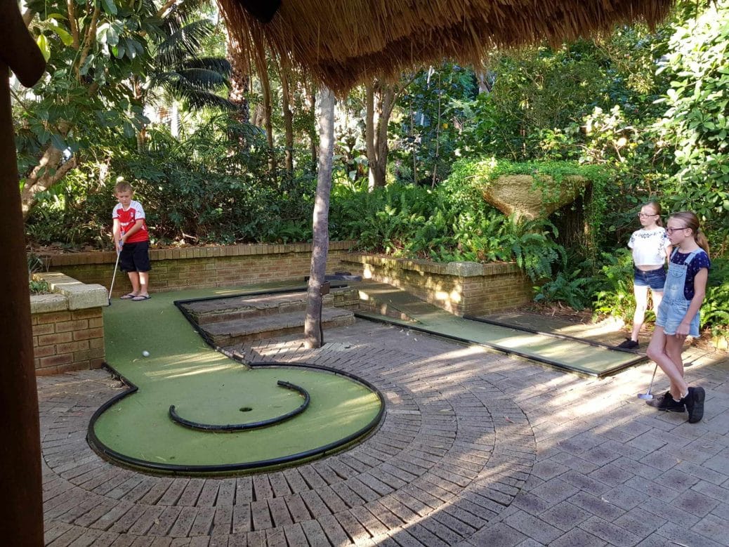 Mini Golf at Wanneroo Botanic Gardens - Buggybuddys guide to Perth