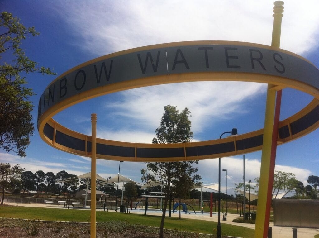 Rainbow Waters Playground, Ellenbrook - Buggybuddys guide for families ...