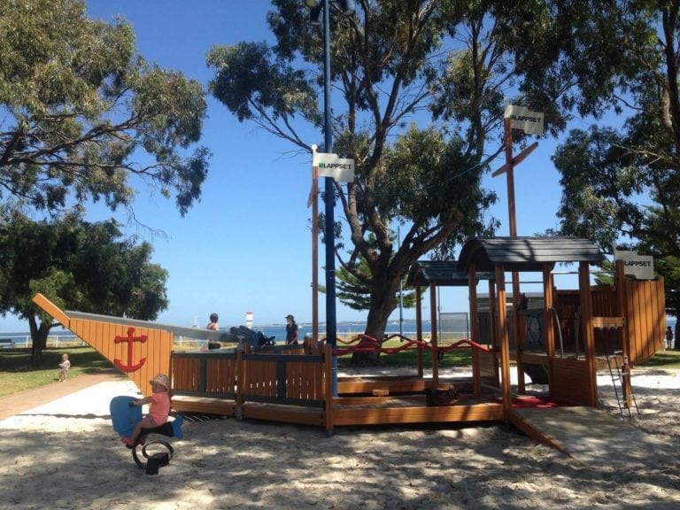 Pirate Playground at Bell Park, Rockingham Foreshore - Buggybuddys ...