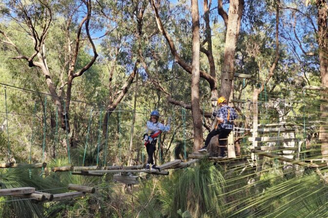Treetops Adventure, Yanchep National Park - Buggybuddys guide to Perth