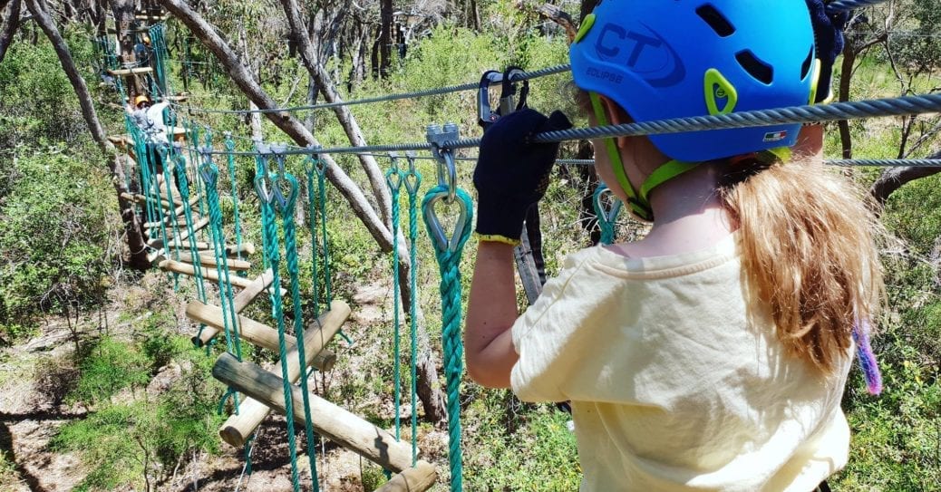 Treetops Adventure, Yanchep National Park - Buggybuddys guide to Perth