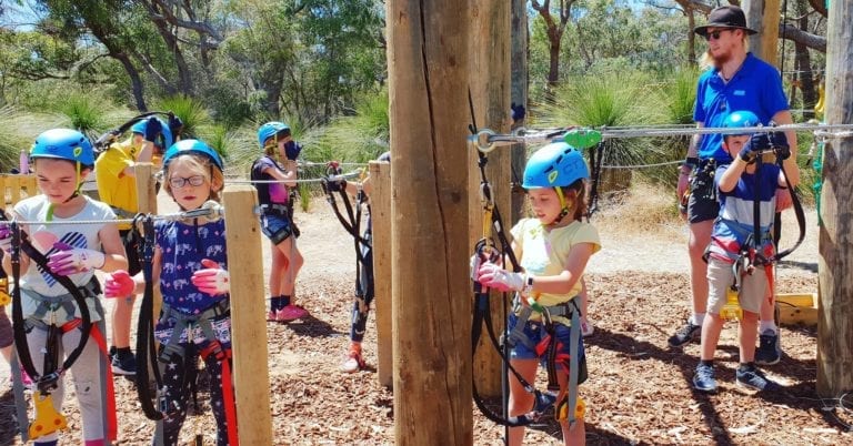 Treetops Adventure, Yanchep National Park - Buggybuddys guide to Perth