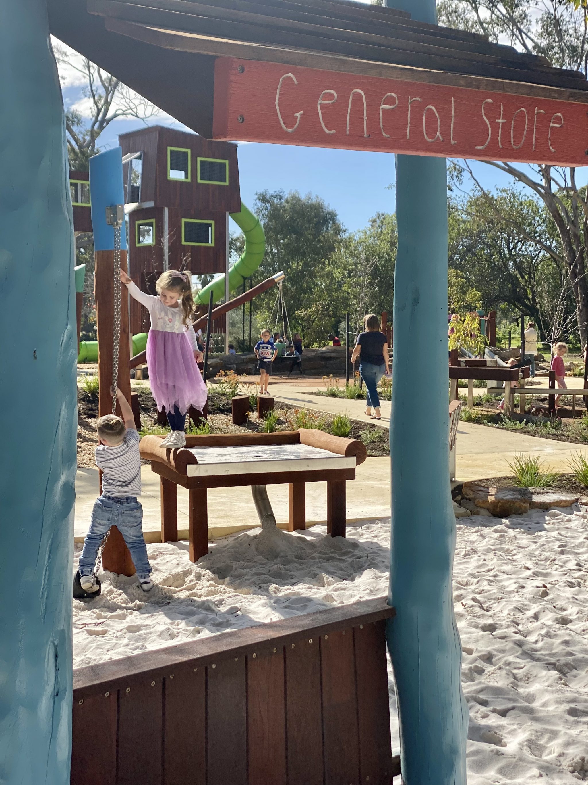 Sandy Beach Playspace, Bassendean - Buggybuddys guide for families in Perth
