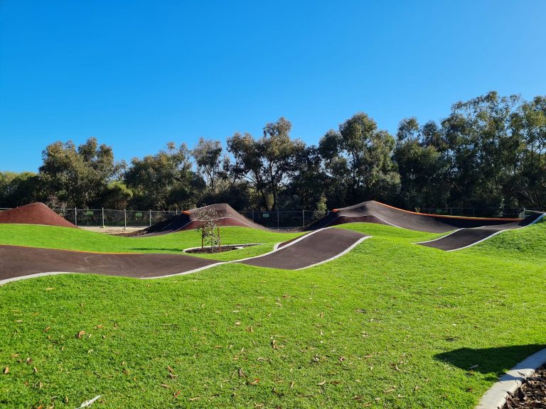 Kent St Weir Pump Track - Buggybuddys guide for families in Perth