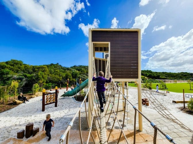 Treehouse Cove Playground, Golden Bay - Buggybuddys guide for families ...