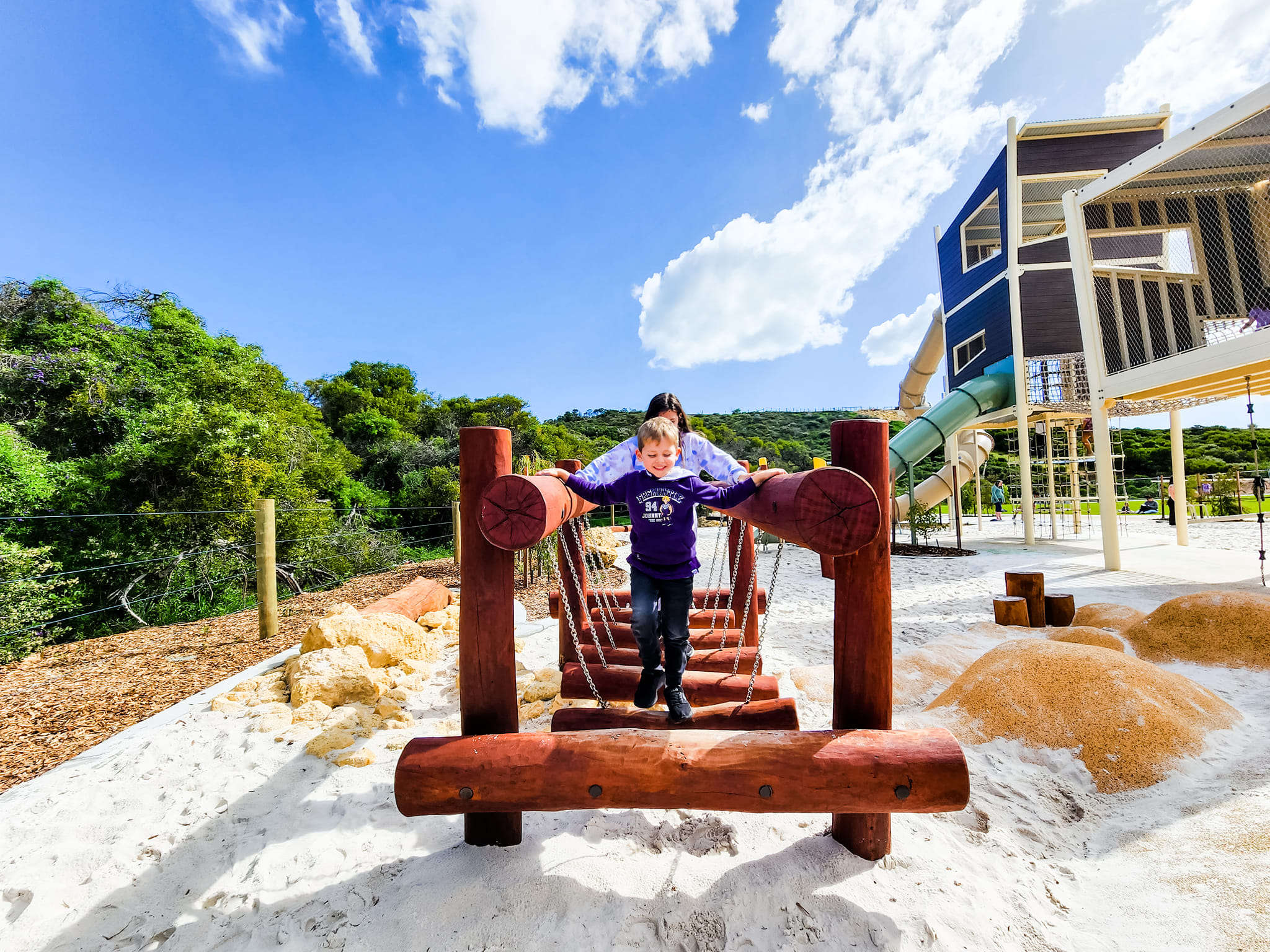 Treehouse Cove Playground, Golden Bay - Buggybuddys guide for families ...