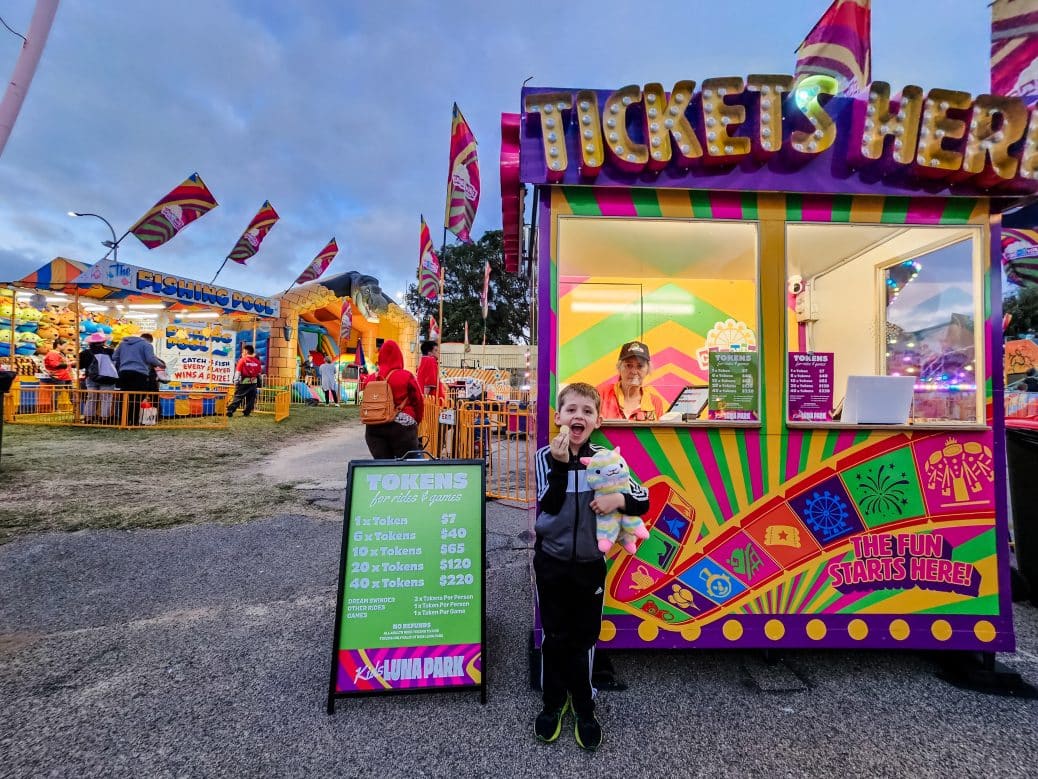 Kids Luna Park, Perth Royal Show - Buggybuddys guide to Perth