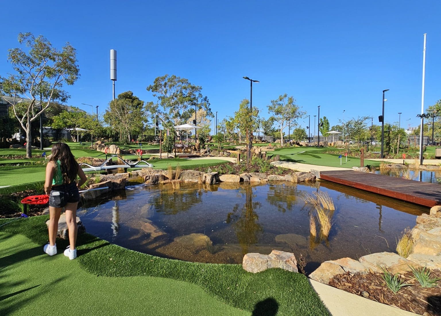 Matagarup Mini Golf, Burswood - Buggybuddys guide to Perth