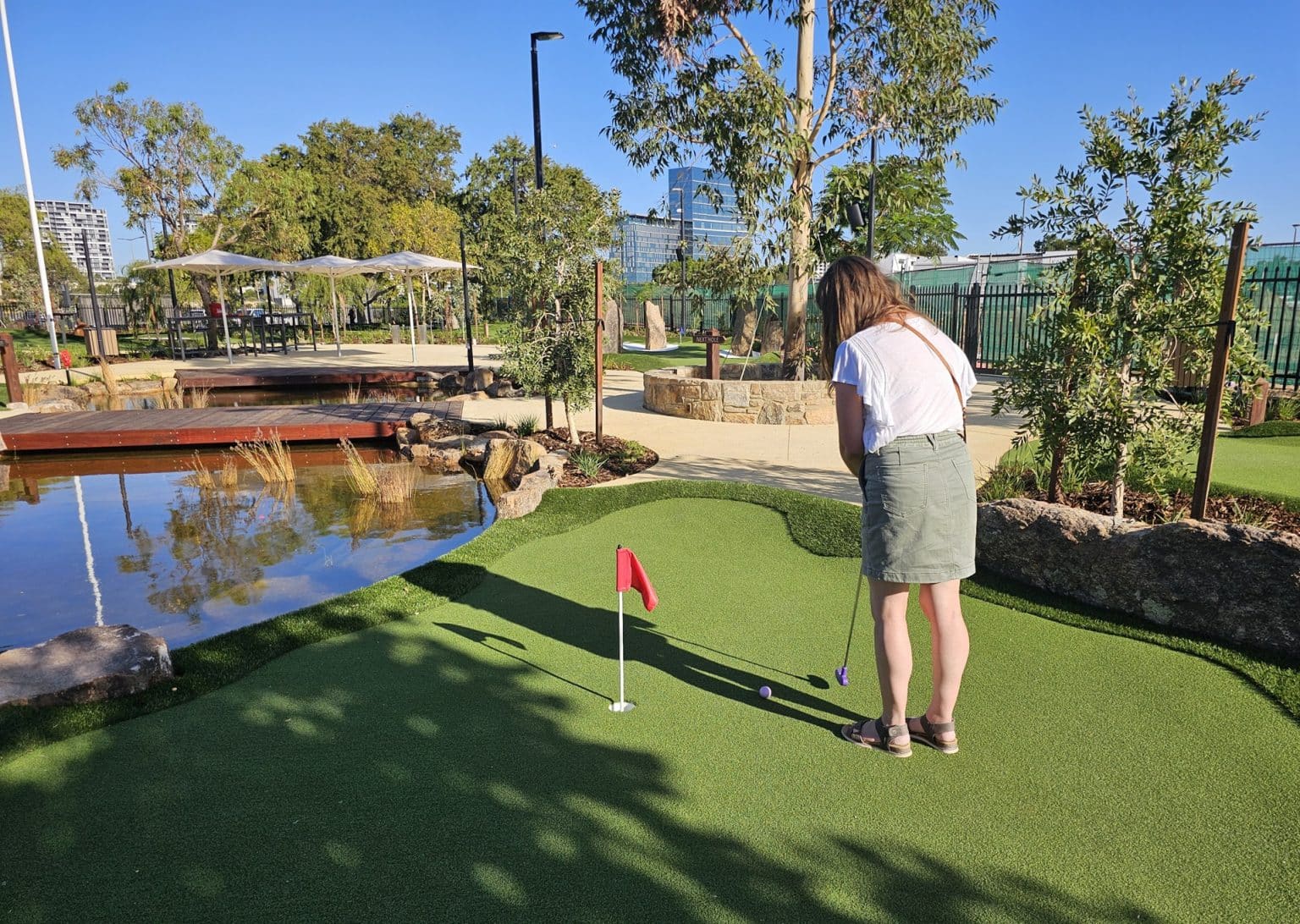 Matagarup Mini Golf, Burswood - Buggybuddys guide to Perth