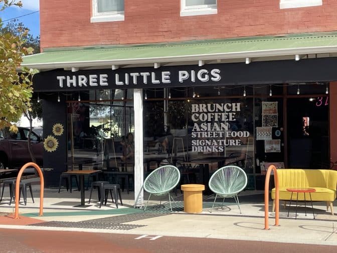 Three Little Pigs Cafe, South Fremantle - Buggybuddys guide to Perth
