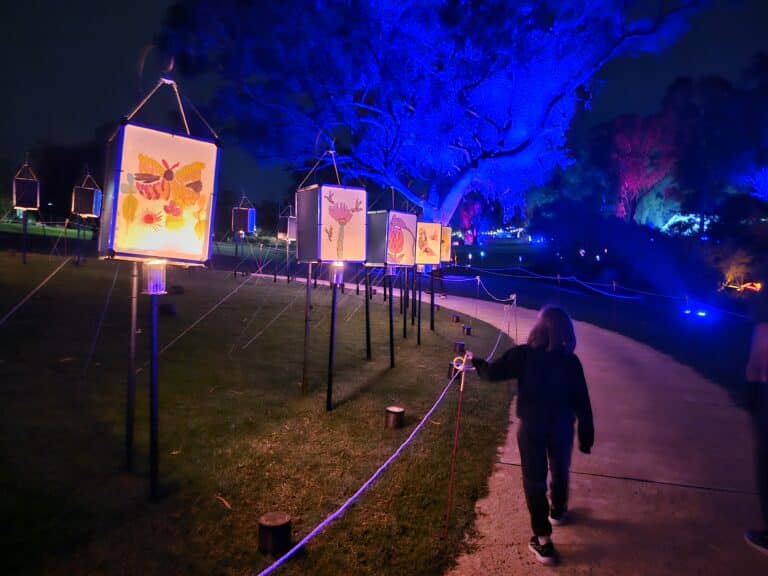 Lightscape, Kings Park - Buggybuddys guide to Perth