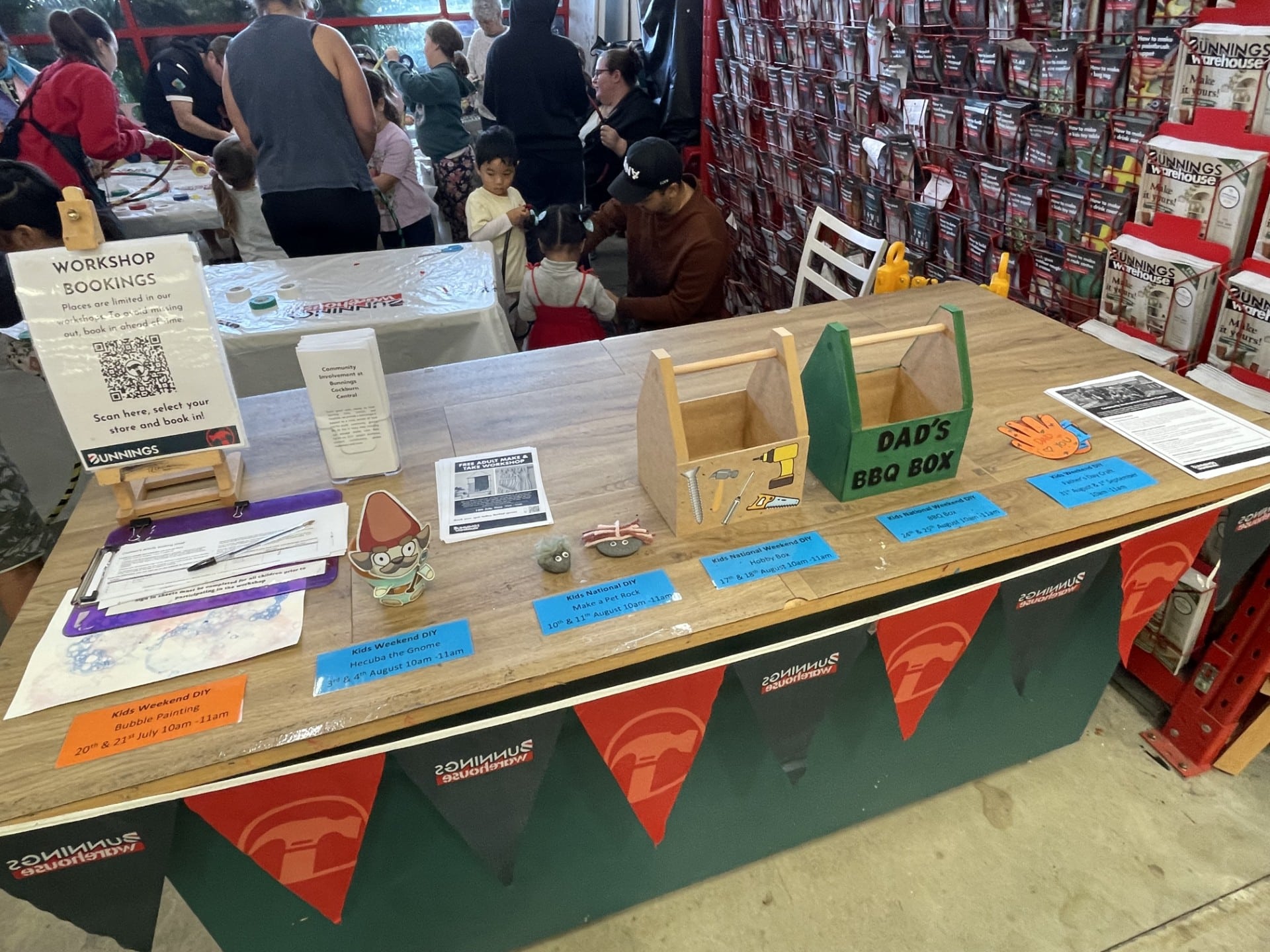 Bunnings Kids DIY Workshops - Buggybuddys guide to Perth