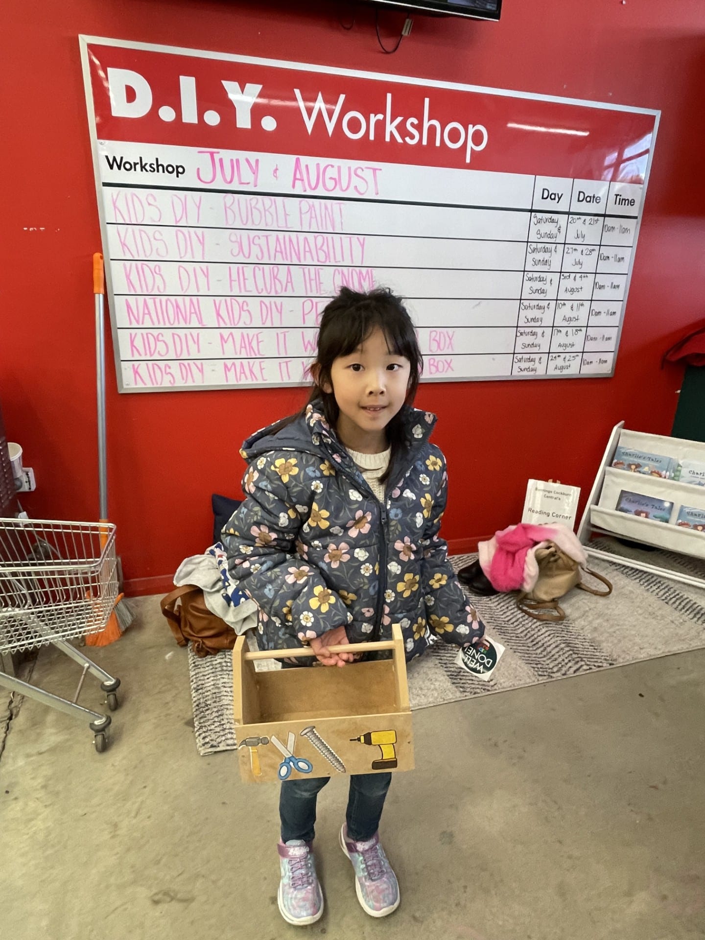Bunnings Kids DIY Workshops - Buggybuddys guide to Perth