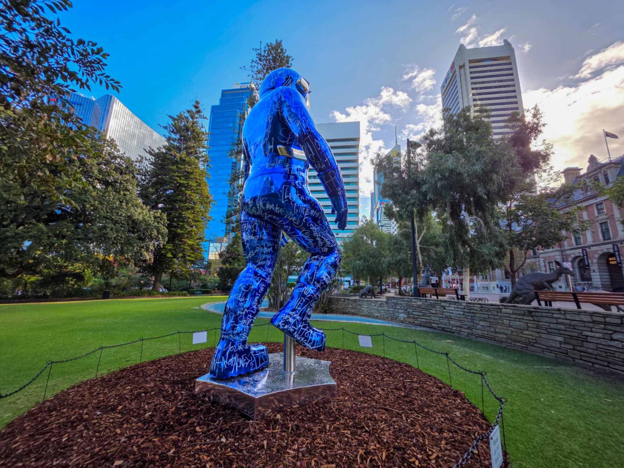Meet the Boonji Spaceman: Perth’s New Family-Friendly Art Marvel Lands ...