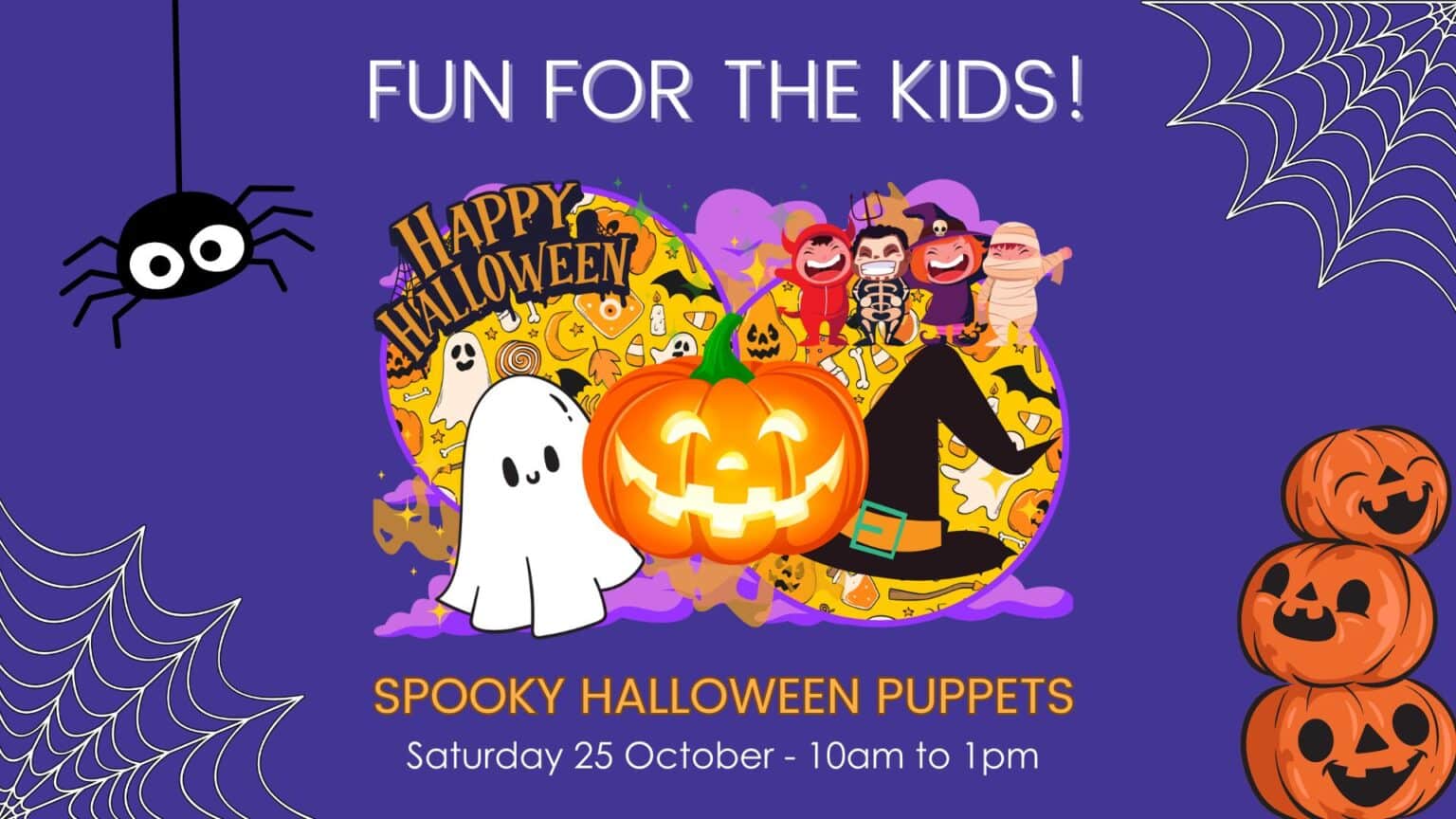 SPOOKY HALLOWEEN PUPPETS, October 7, 2025 - Buggybuddys guide to Perth