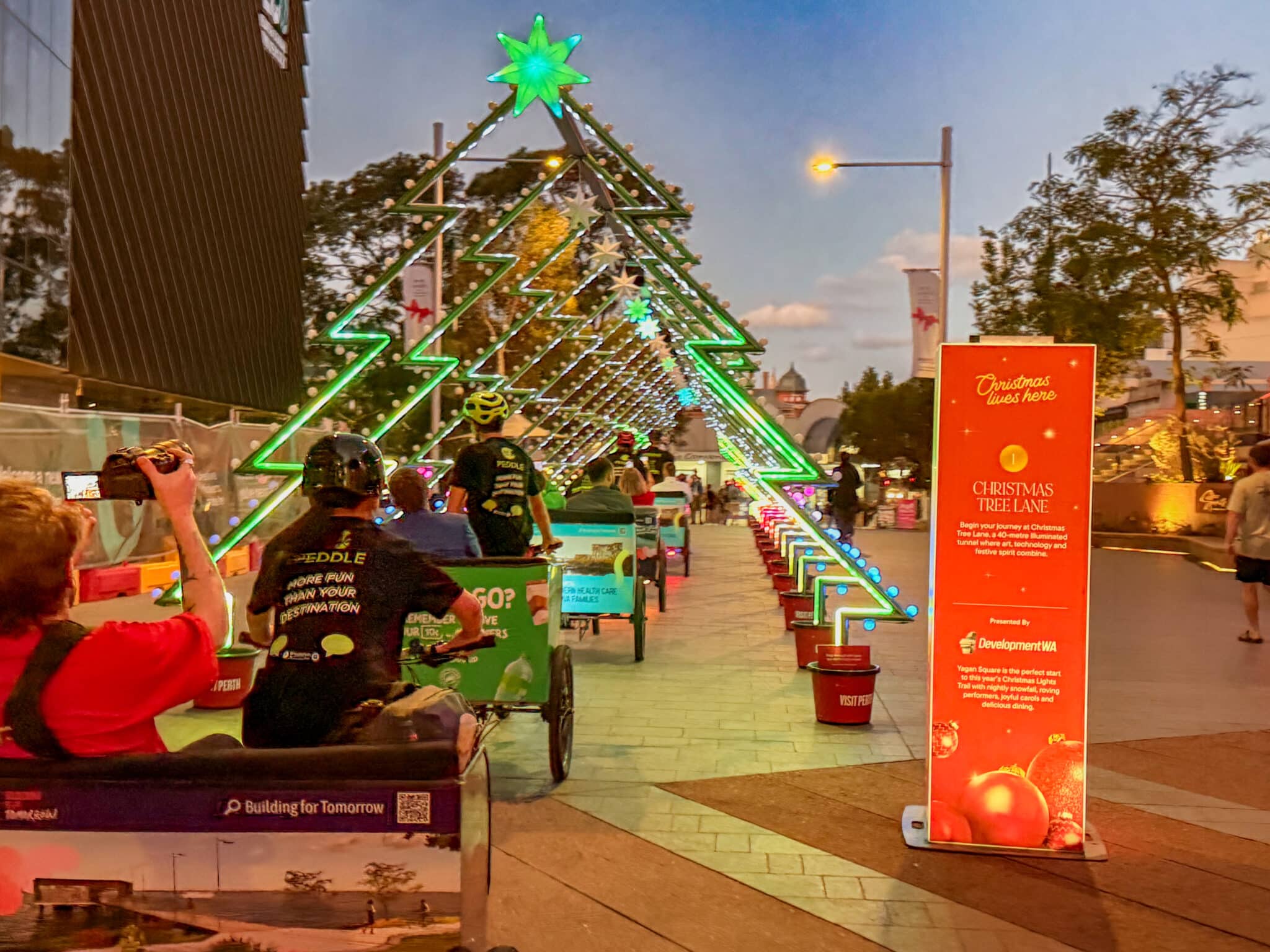 Peddle Perth Christmas Lights Tour - Buggybuddys guide to Perth