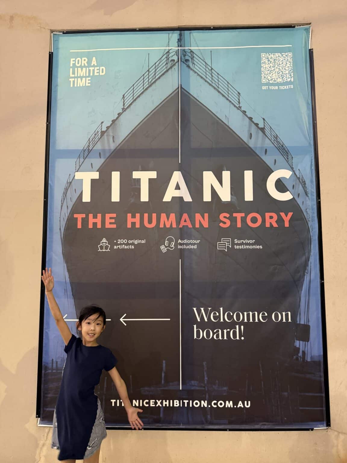 Titanic: The Human Story Exhibition, Perth - Buggybuddys guide to Perth